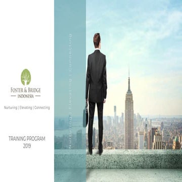 Foster & Bridge Indonesia - Training Directory | PDF