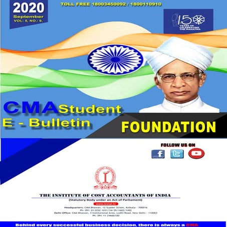 E BULLETIN QUESTION PAPERS CMA FOUNDATION | PDF