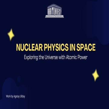 Nuclear physics in space and nuclear physics | PDF