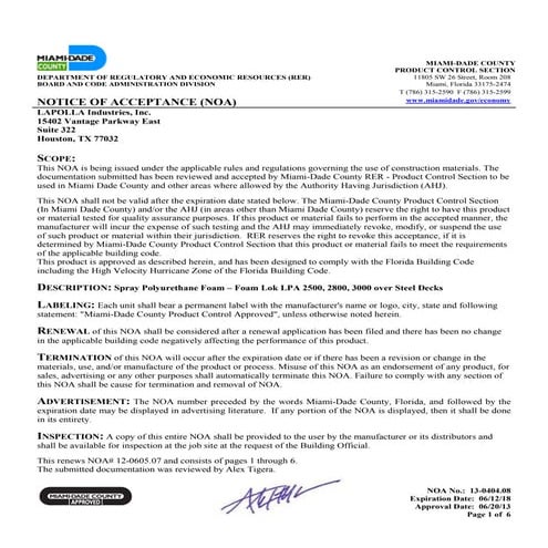 Spray Polyurethane Foam (SPF) Roofing: Installation & Performance | PDF