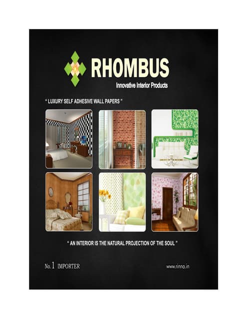 Rhombus Interiors presentations