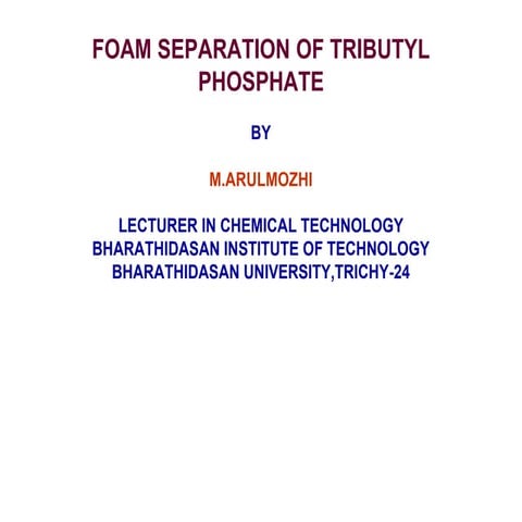 Foam Separation ppt.ppt