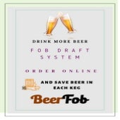 Keep continue pouring of beer with Fob draft system