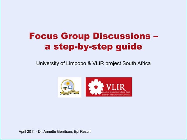 Focus Group Report Template | PDF