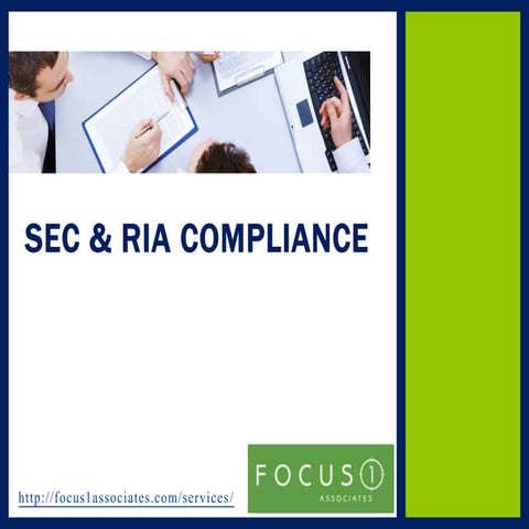 Focus 1 Associates - RIA Compliance | PPTX
