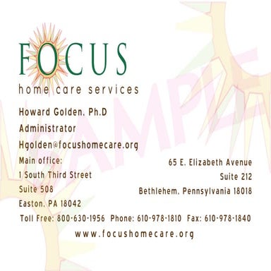 Focus Card Front Golden 10 09 | PDF