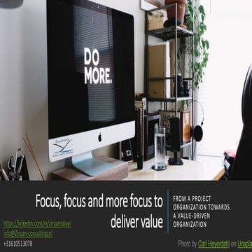 Value Driven Over Plan Driven | PPTX