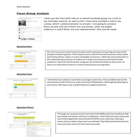 Focus group analysis | DOCX