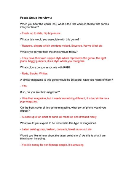 Questionnaire analysis | PDF