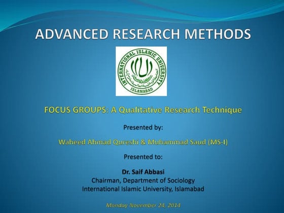 Focus Group Report Template | PDF