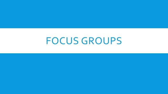 Focus Group Report Template | PDF