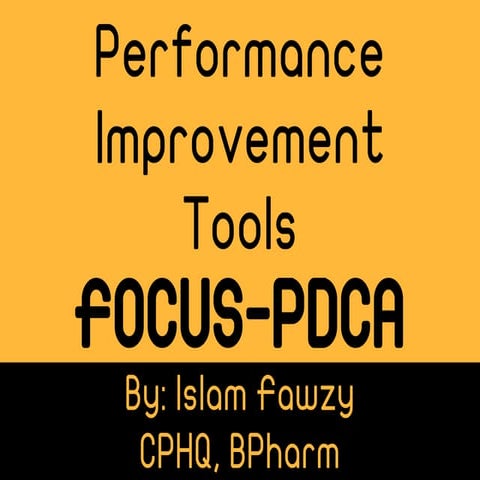 FOCUS PDCA | PPTX