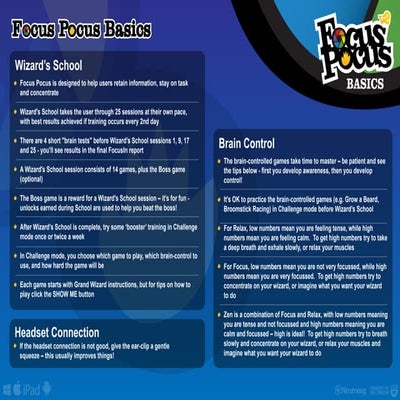 Focus Pocus basics | PDF