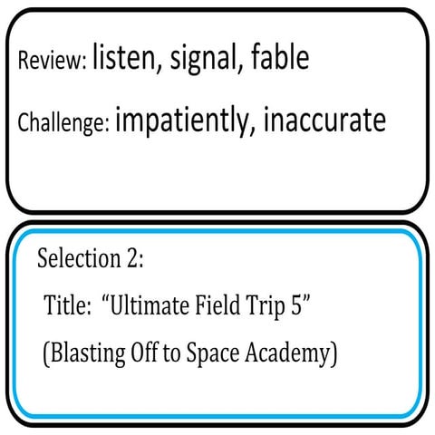 Unit 4 Story 2 The Ultimate Field Trip | PDF