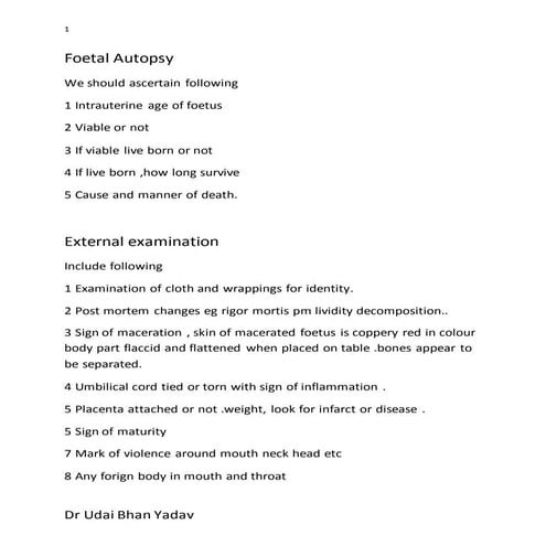 Post mortem examination(autopsy) | PPTX