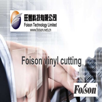 Foison vinyl cutters | PPT