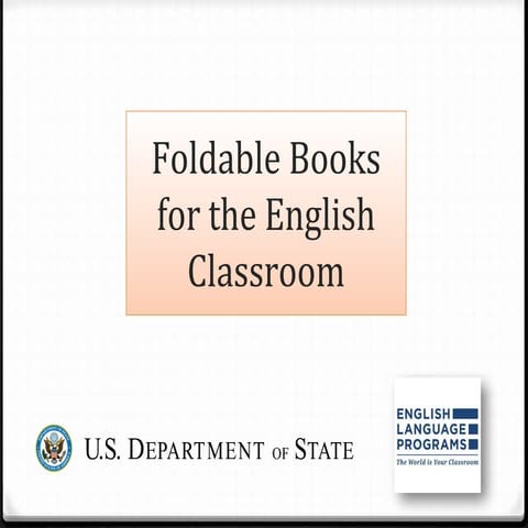 Foldable Books for the English Classroom by Erika Weber | PDF