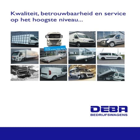 Folder Deba algemeen | PDF