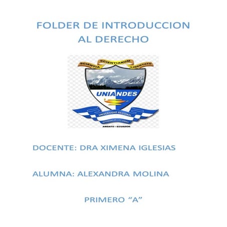 Folder de introduccion | DOCX