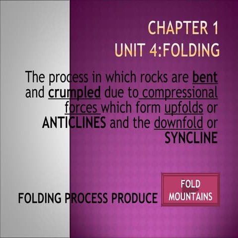Chapter 9 folding and faulting | PPT