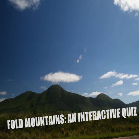 Fold mountains | PPT