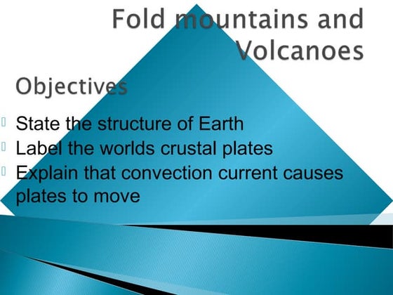 Distribution of volcanoes, earthquakes and mountain ranges | PPTX