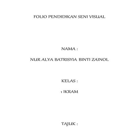 FOLIO PENDIDIKAN SENI VISUAL.docx