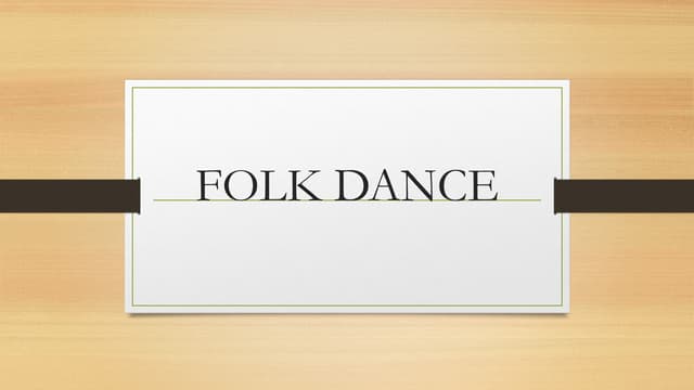 Itik itik sa Sibonga (Philippine Folk Dance) | PPTX