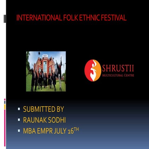 Folk dance ppt | PPTX