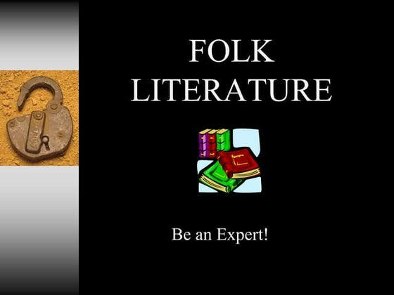 Introduction to folktales | PDF
