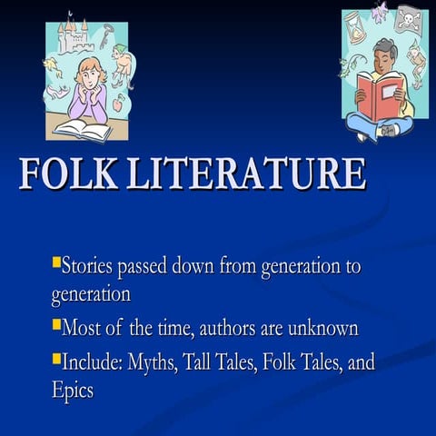 Elements Of A Folktale | PPT