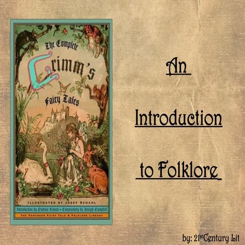 Elements Of A Folktale | PPT