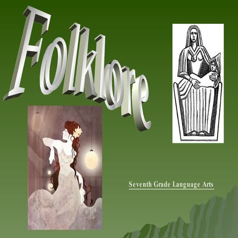Folklore Notes | PPT