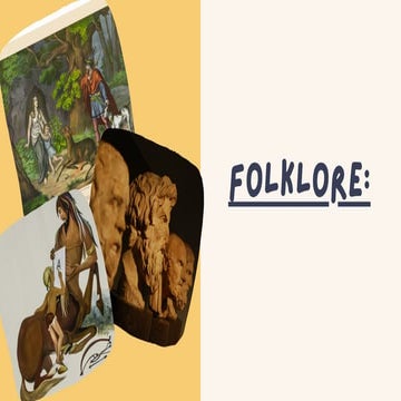 Folklore SLIDESHARE.pdf | Poetry | Books and Literature