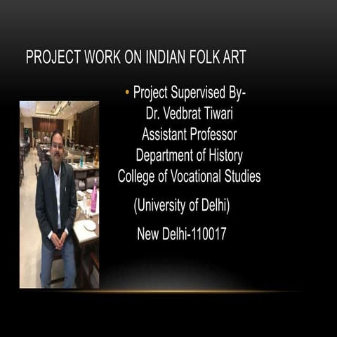 Indian Folk painting | PPTX