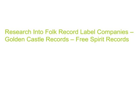 Capitol records fact file | PDF