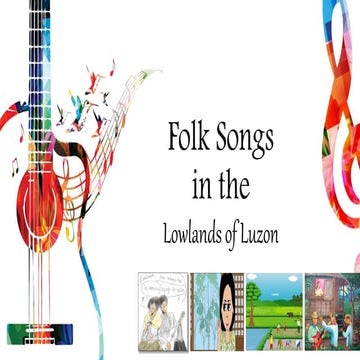 Philippine pre – colonial folk songs | PPT