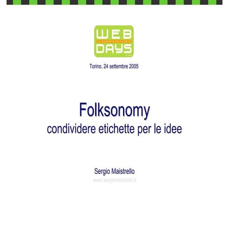 Folksonomy | PPT