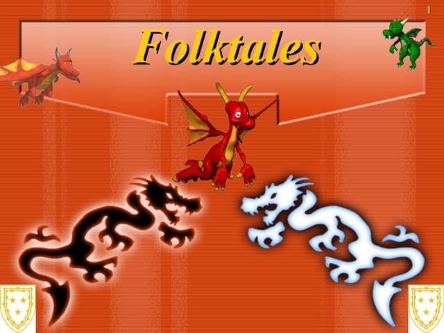 Features and functions of folktales | PPTX