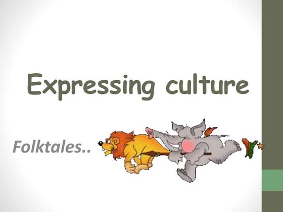 Features and functions of folktales | PPTX