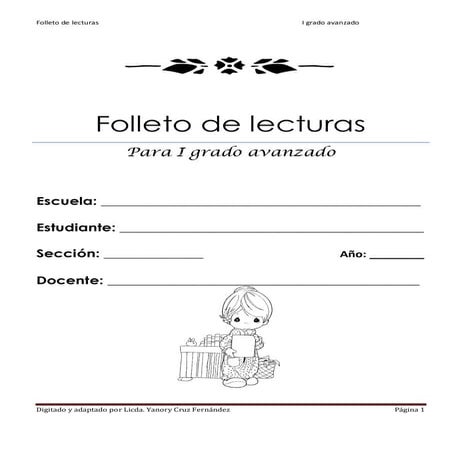 Folleto de-lecturas-para-i-grado | PDF