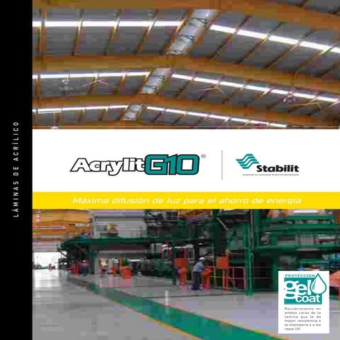 Laminado de Plastico Acrylit - Stabilit | PDF