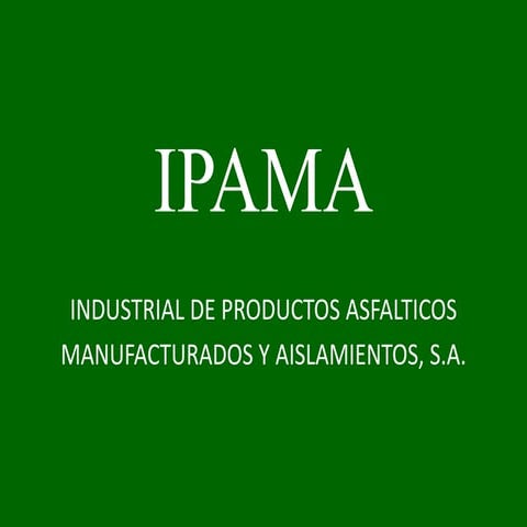 Folleto Electronico Ipama | PPSX