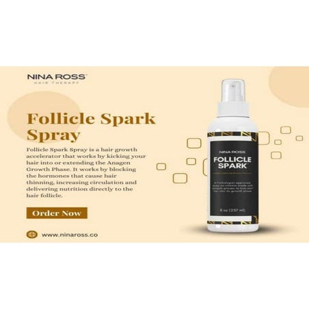 Follicle Spark Spray | Hair Therapy | PDF | Hair Care | Beauty