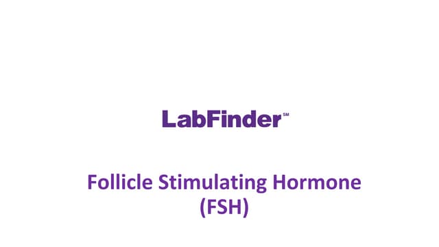 Follicle Stimulating Hormone Fsh Ppt