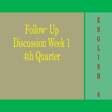 Follow- Up Discussion Week 1 4th Quarter - Copy.pptx