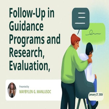 Proposed Guidance Program | PDF