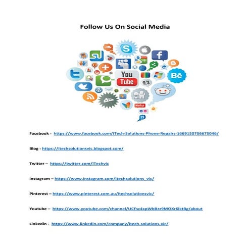 Follow us on social media | PDF