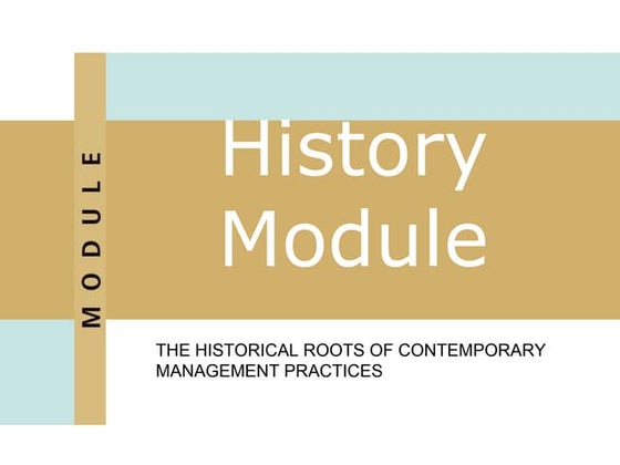 Evolution of organisation behaviour | PPT