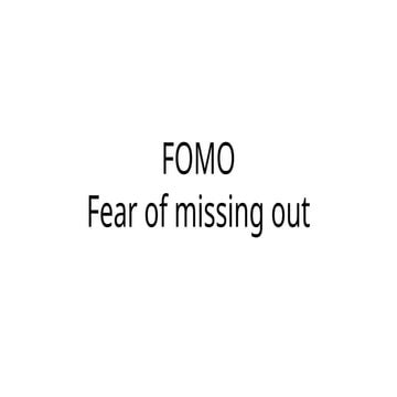 Presentation FOMO Fear of Missing out .pptx